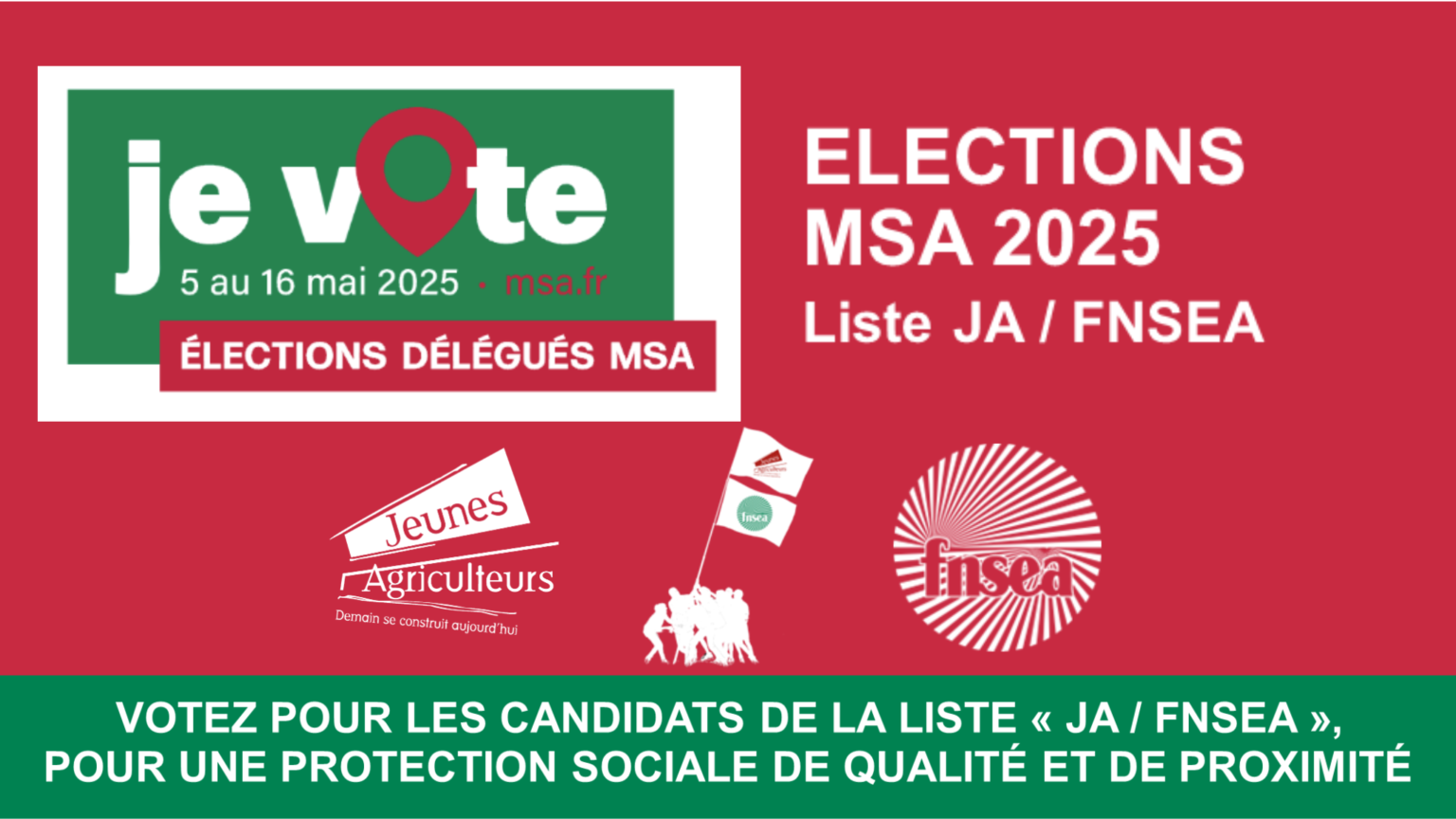 Elections MSA 2025 : modalités de vote, programme des listes JA/FNSEA ...